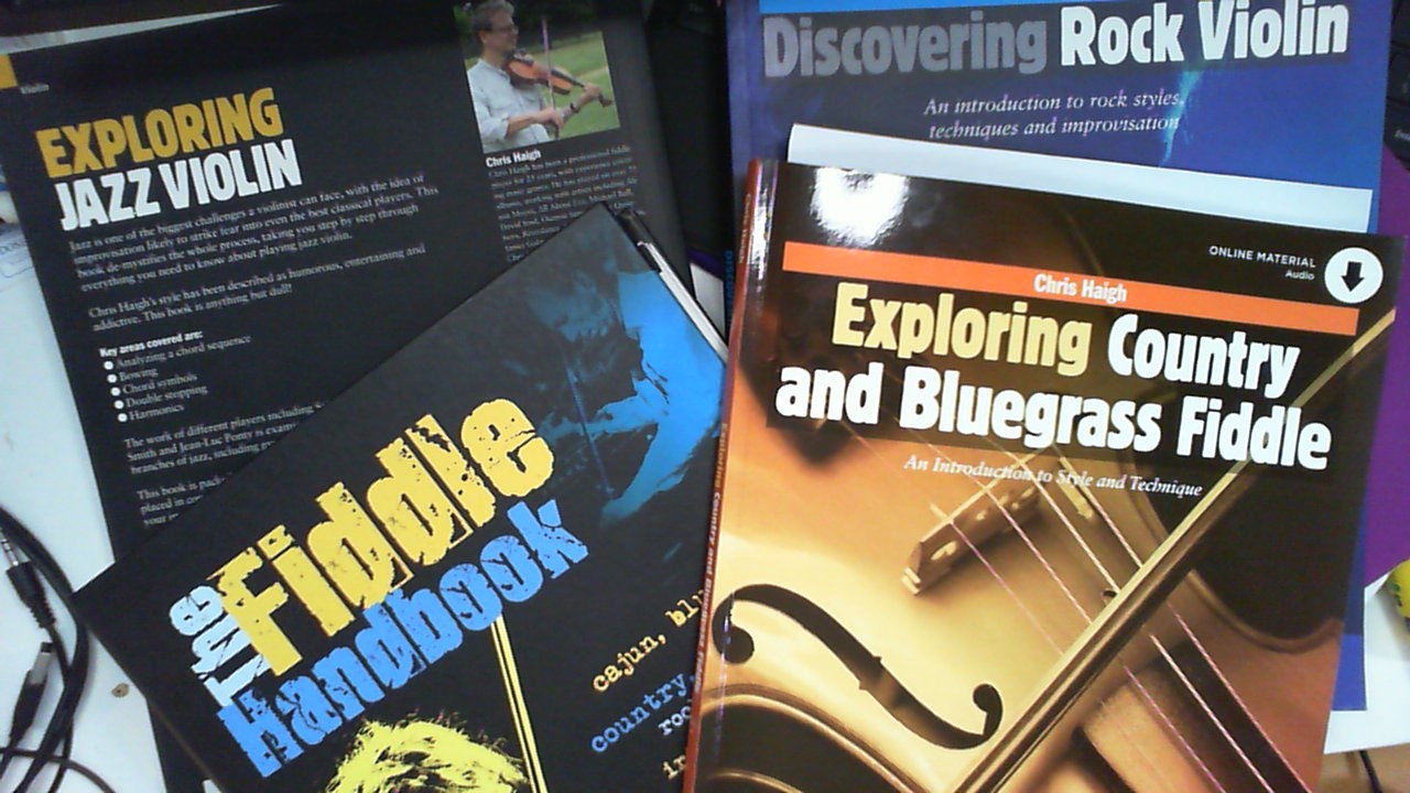 Discovering & Exploring the Chris Haigh Violin Book Series - Fiddler ...